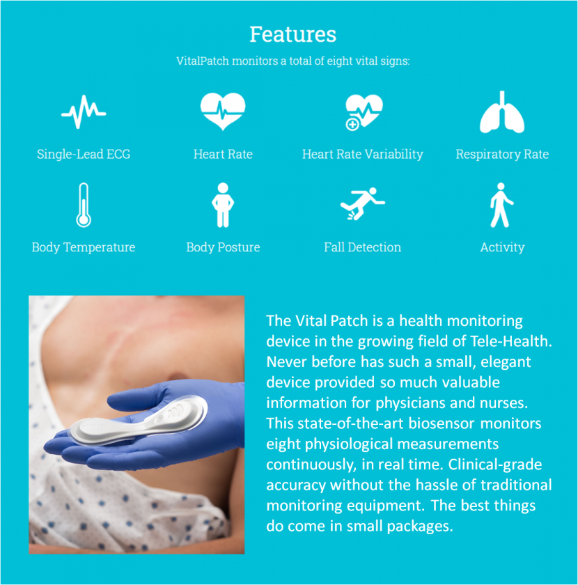 7 Day VitalPatch with body temp receives CE Class IIa certification ...